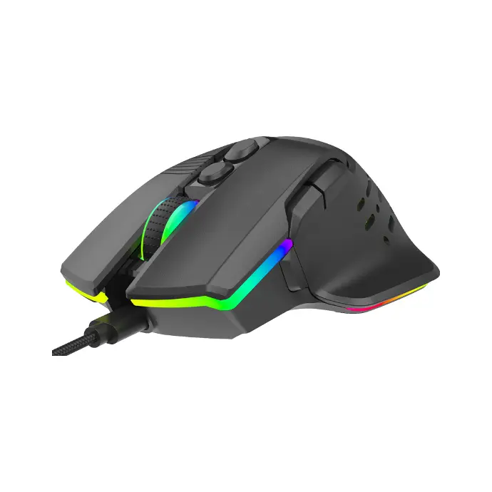 Porodo Gaming 9D Wired Mouse DPI 12800